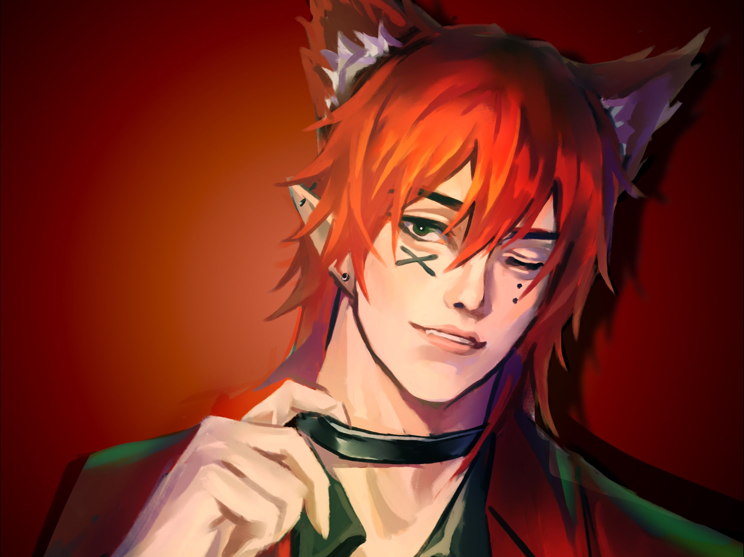 【绘画过程】PS的小把戏罢了