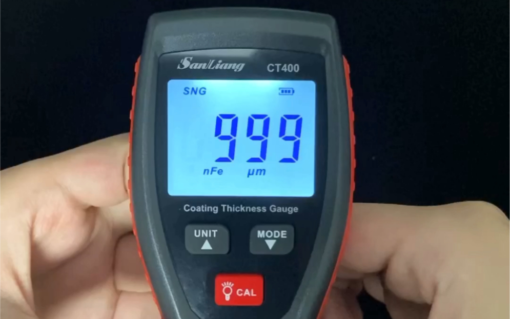 三量涂层测厚仪使用方法展示