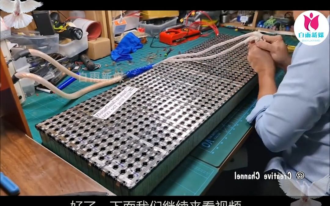 如何用800pcs 18650电池为电动汽车制造60V 150Ah电池