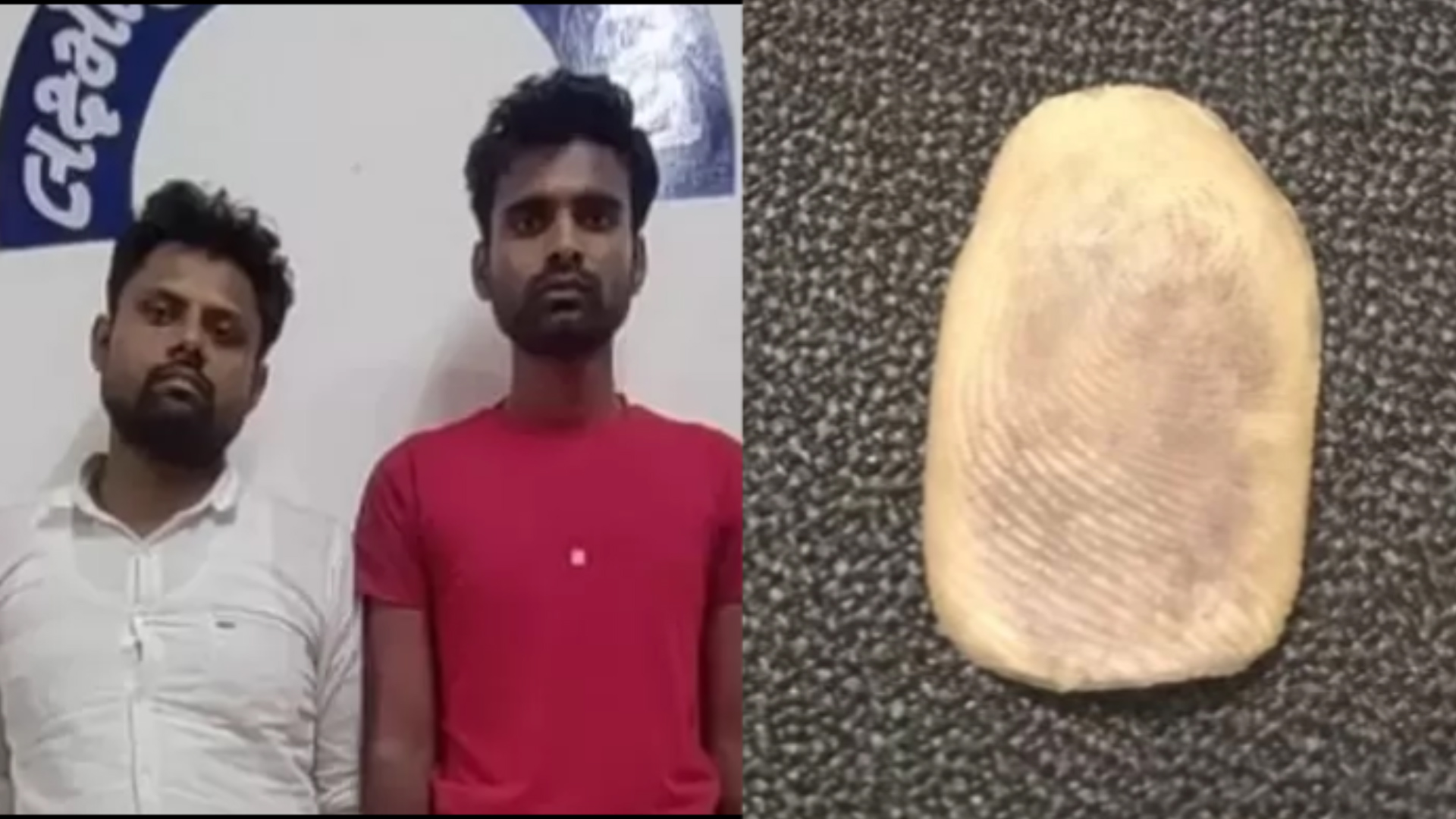 男子烫肿拇指割指纹让朋友贴上替考,入考场时被消毒液喷掉