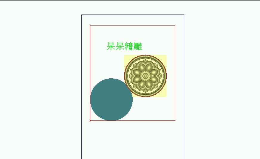 精雕软件出刀路雕刻全过程简单的精雕软件雕刻过程新手入门教程