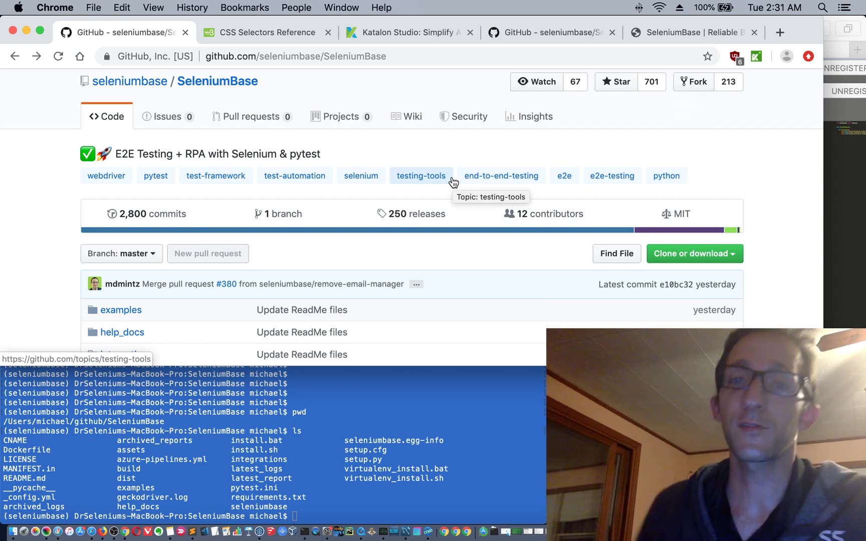 SeleniumBase Test Automation Framework Tutorial