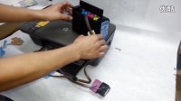 HP1050打印机安装视频(连供和打印机一定要放在同一平面上)