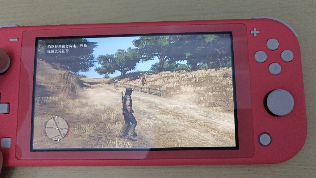 switch荒野大镖客掌机画质表现不错