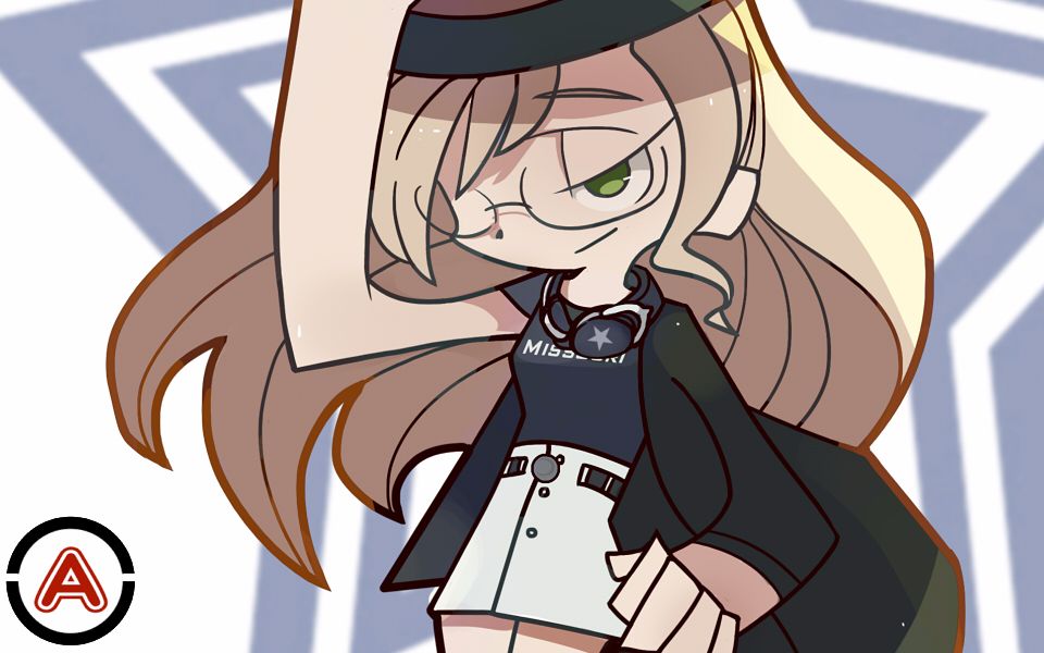 【板绘+过程】战列舰密苏里