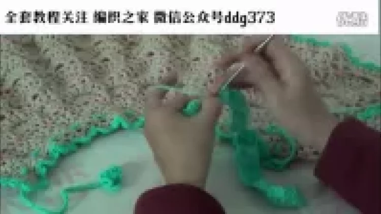 从上往下编织视频全集-教程03-女士开衫毛衣编织视频