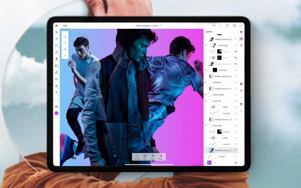 Adobe产品视频合集: Adobe Photoshop CC 将于2019年来到 iPad