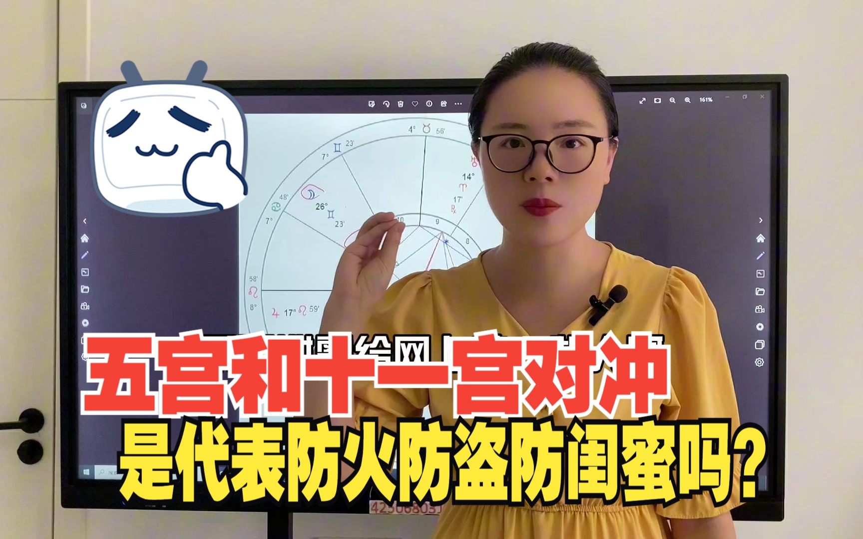 五宫和十一宫对冲,是代表防火防盗防闺蜜吗?