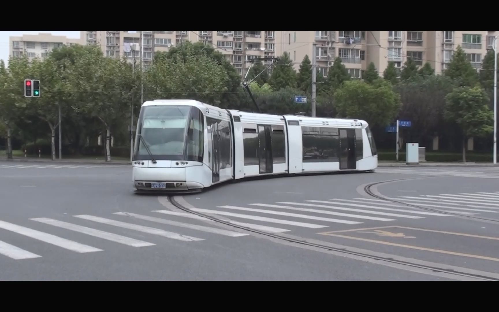 上海公交 张江有轨电车1路 上海PD002