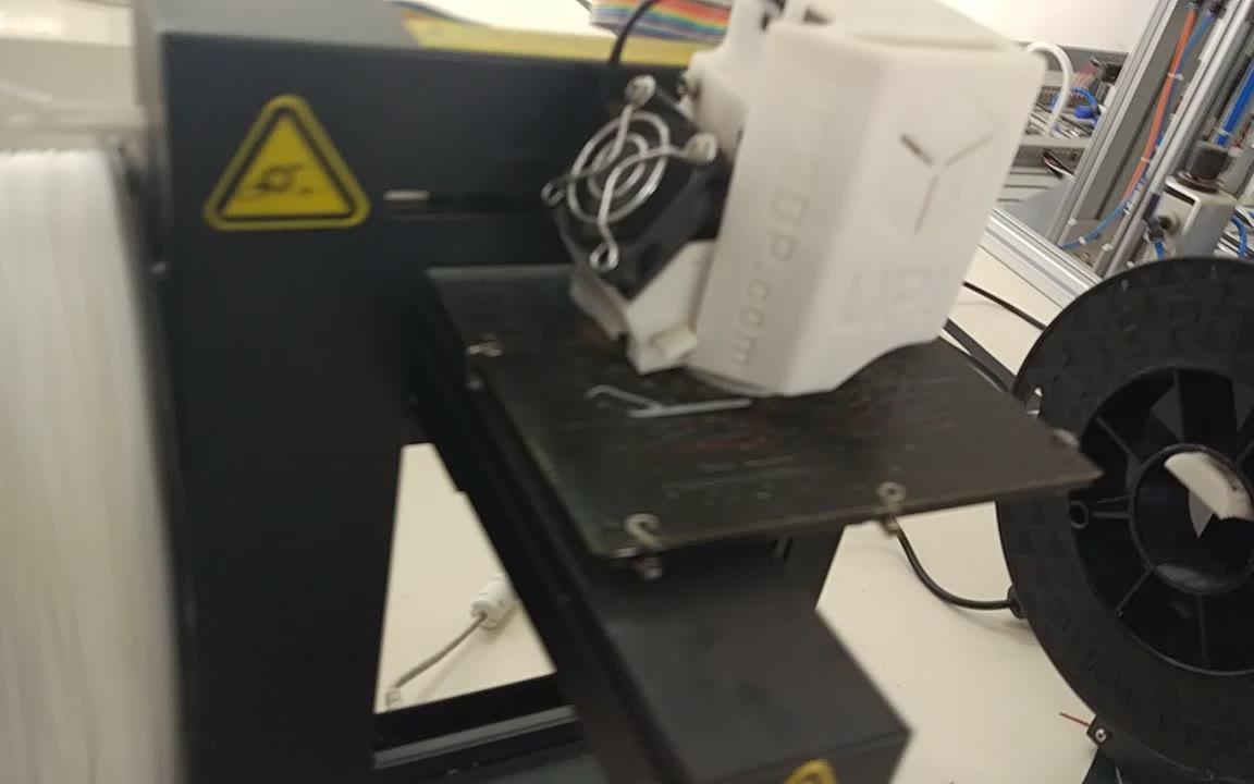 3D打印机小型模型打印过程实际操作