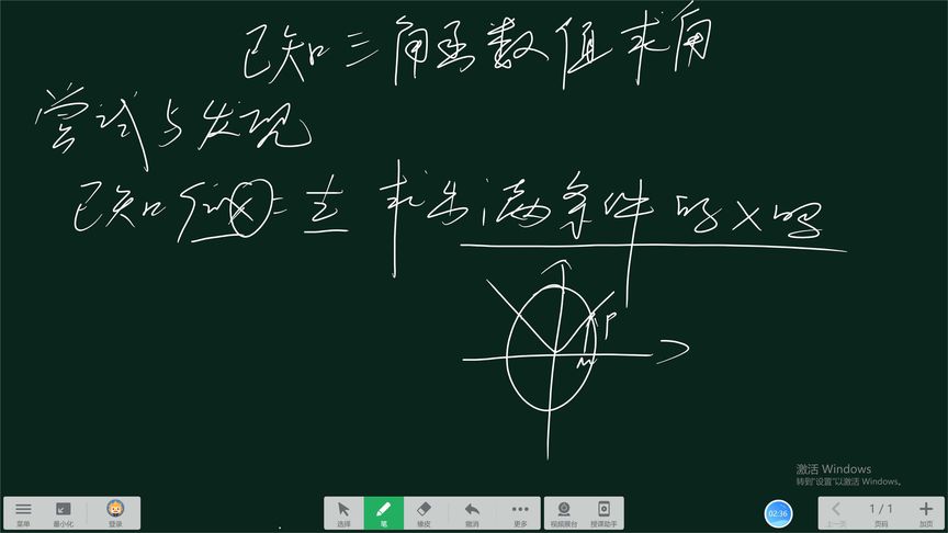 20210426已知三角函数值求角示范课