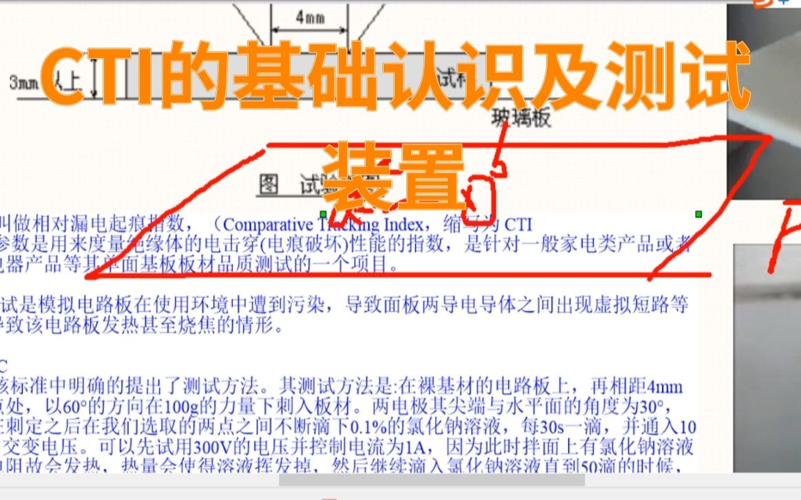 CTI的基础认识及测试装置
