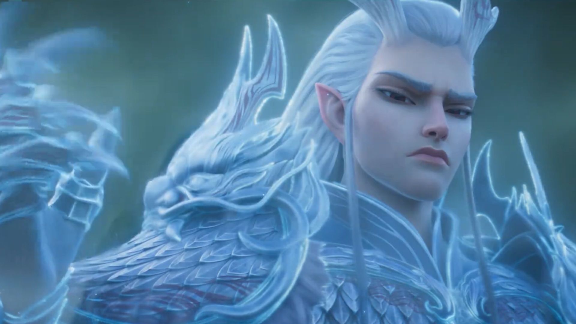 敖丙开门,是爹地!哪吒2首支预告来袭,东海龙王人形造型帅翻