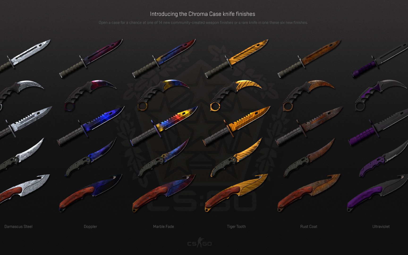 【CSGO】CSGO 所有刀皮肤展示视频(更新中…)