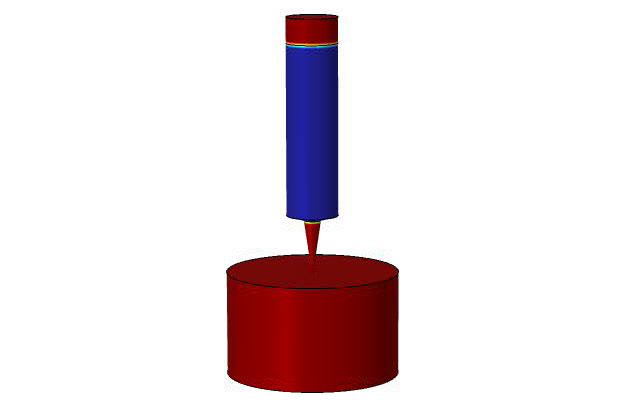 comsol 挤出液体 3D