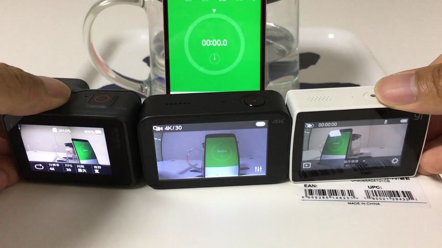 米家小相机vsGoPro5,4k运动相机究竟哪家强!
