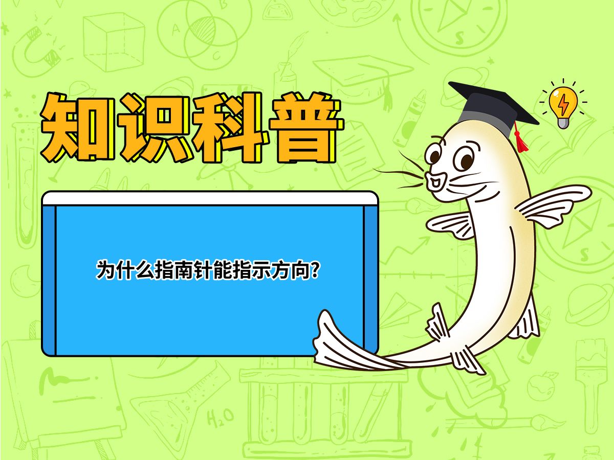 41.为什么指南针能指示方向?