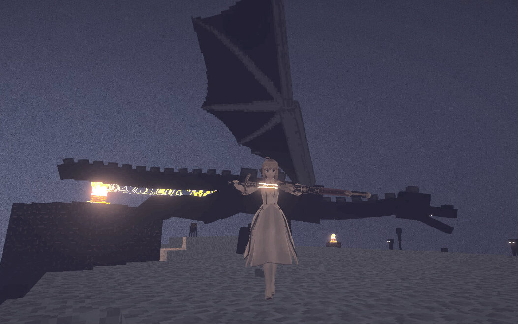 【Minecraft】「CustomBuki」誓约胜利之剑(Excalibur)