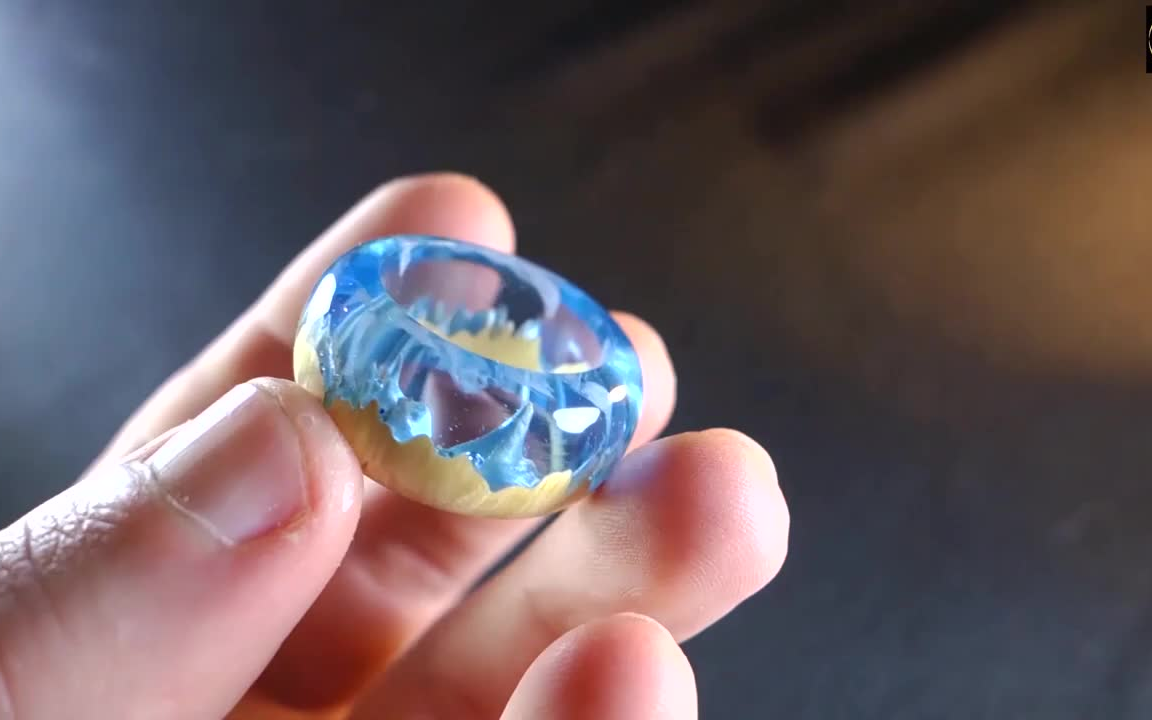 转载 木头环氧树脂戒指