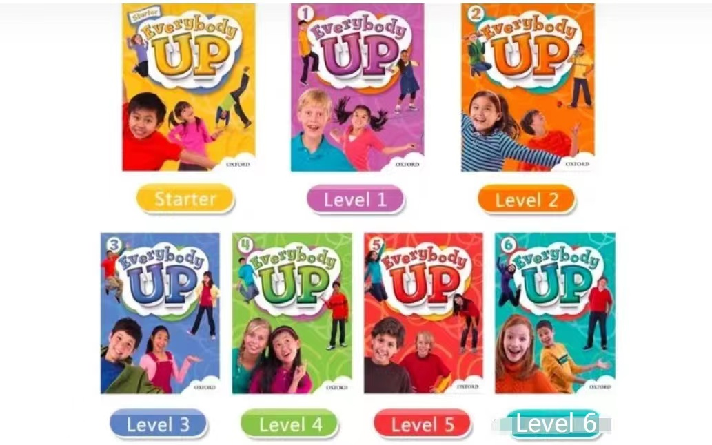【少儿英语情景化教学典范】牛津《Everybody Up》0-6级视频全集+...