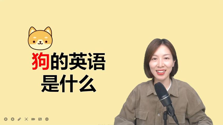 “狗”的英语是什么?最后有惊喜