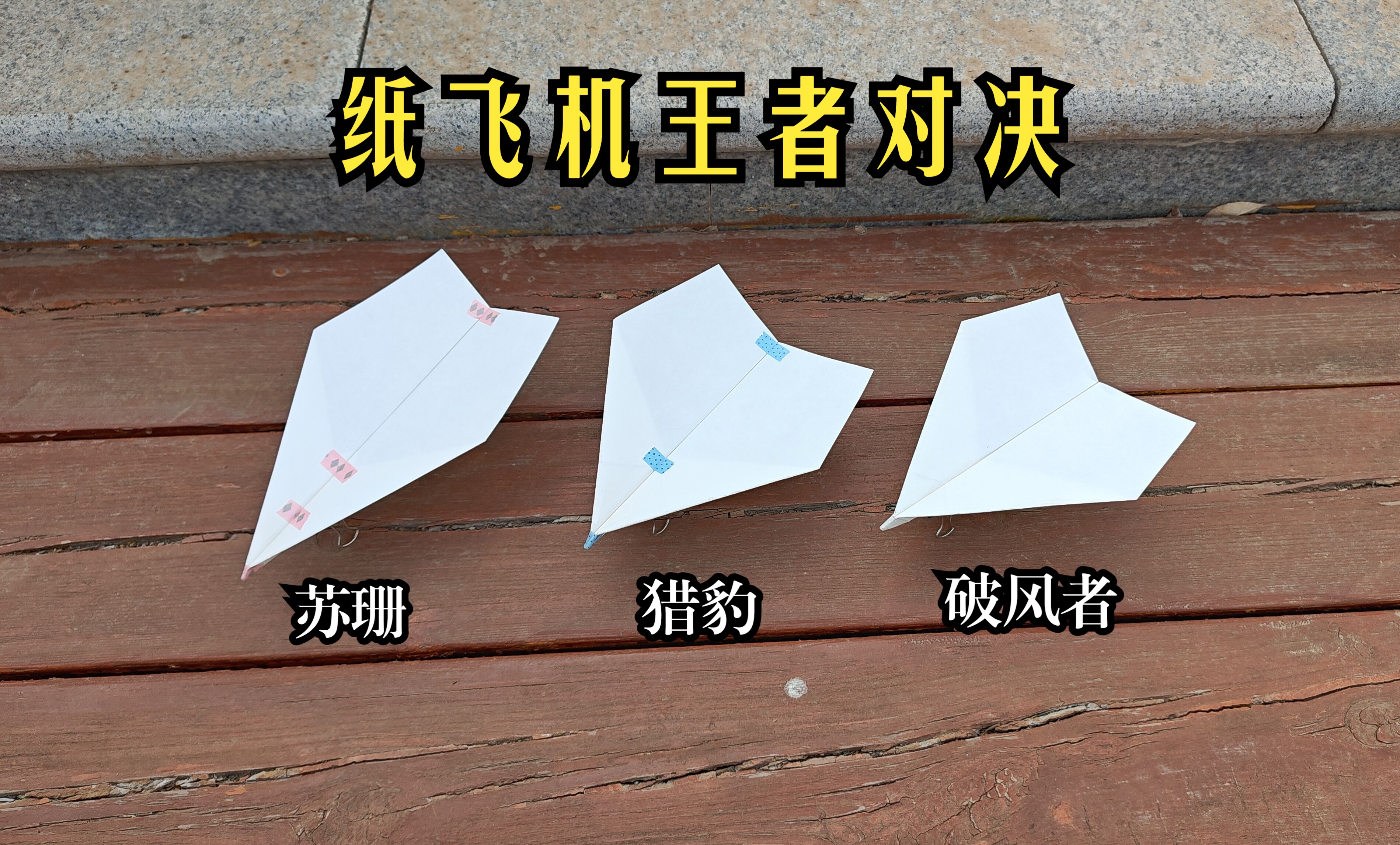 王者对决!世界上飞得最远的纸飞机苏珊VS猎豹