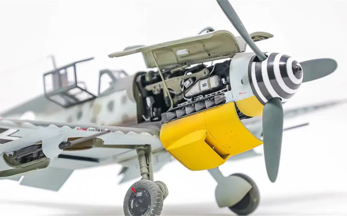 【局部精琢——梅塞施密特 Bf 109G-6/R6 (模型飞机 #5)】【中字】【...