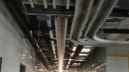 盛世思源轨道小车物流系统施工作业