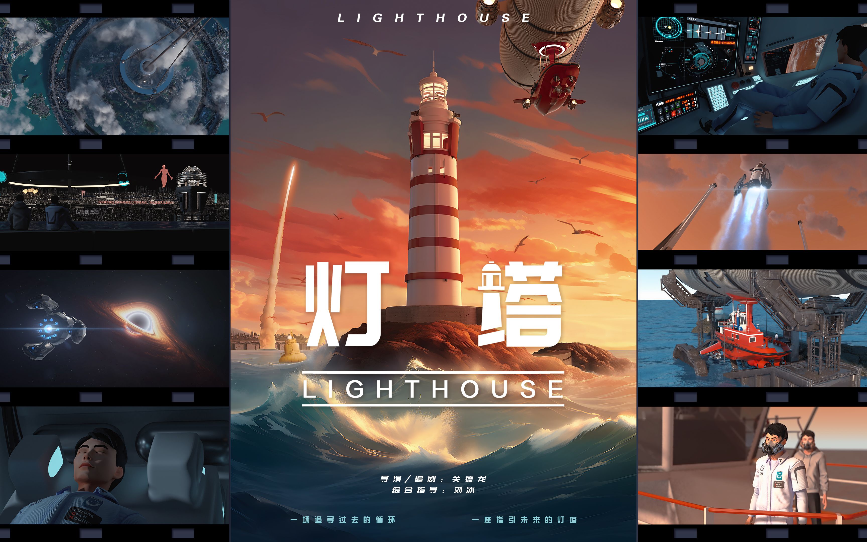【第五届寻光小宇宙奖】《灯塔》2023届个人动画毕设