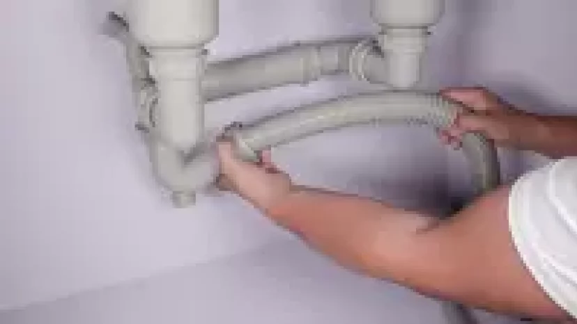 舒耐特升级加粗款双槽厨房下水管详细安装步骤