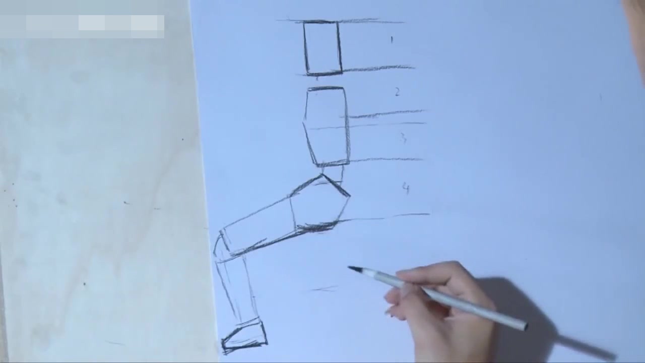 人物速写初学者基础教程(三):基本形态零基础速写视频教程速写素描教程