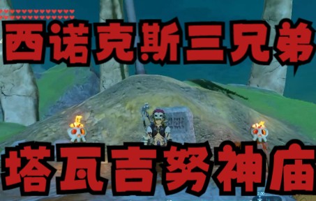 塞尔达 | 西诺克斯三兄弟塔瓦吉努神庙_单机游戏热门视频