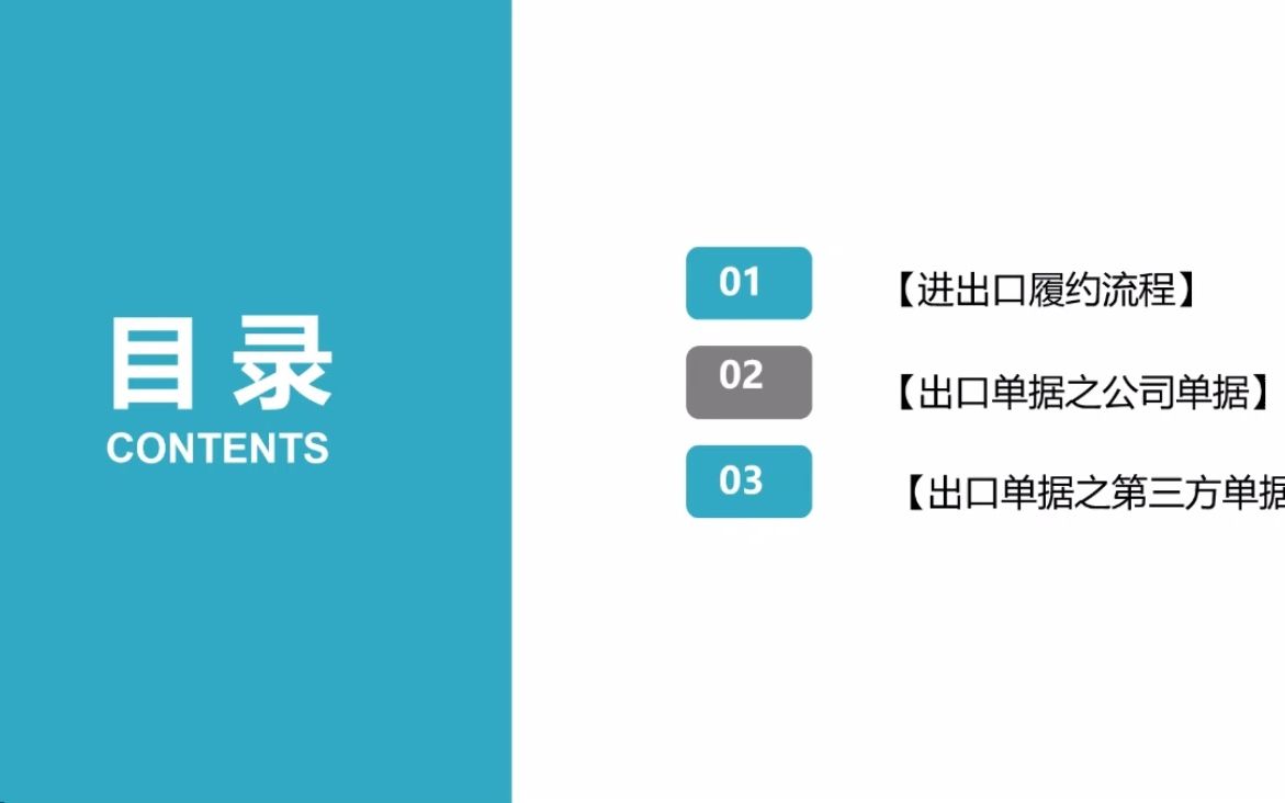 网络贸易实战C:履约流程与出口单据
