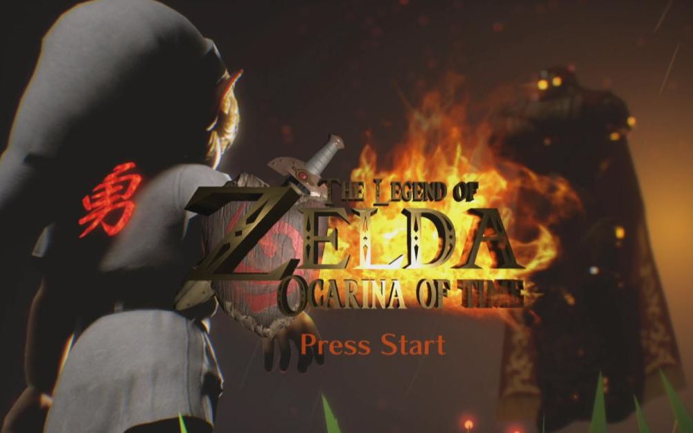 虚幻5重置塞尔达传说时之笛 初期版本 体验试玩