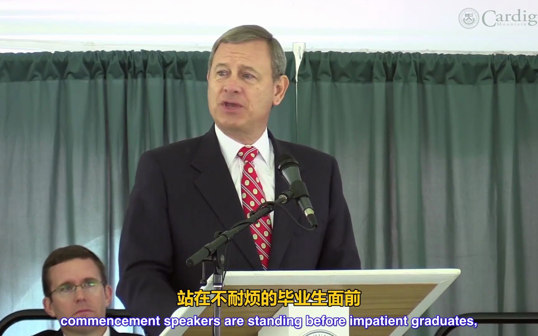 ...铺就你通往至高理想的路:大法官罗伯茨在儿子中学毕业典礼上的演讲