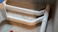 卫生间排水管这样做可以吗?