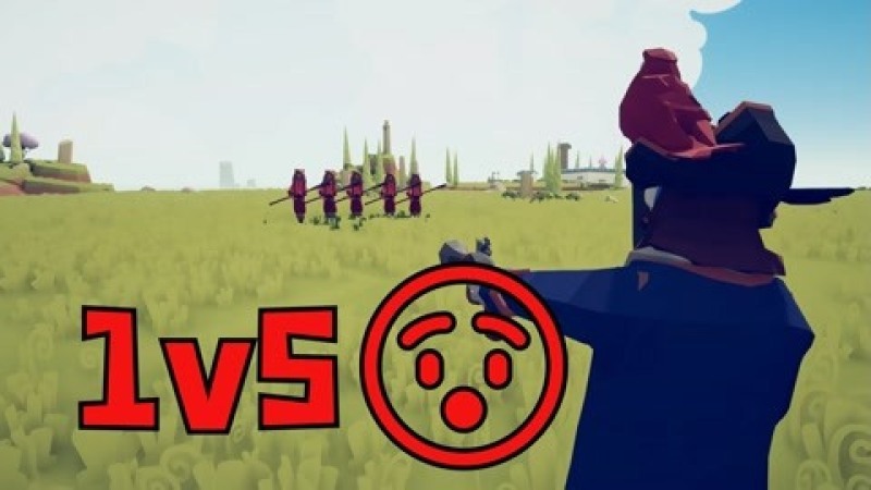 全面战争模拟器 船长1v5!
