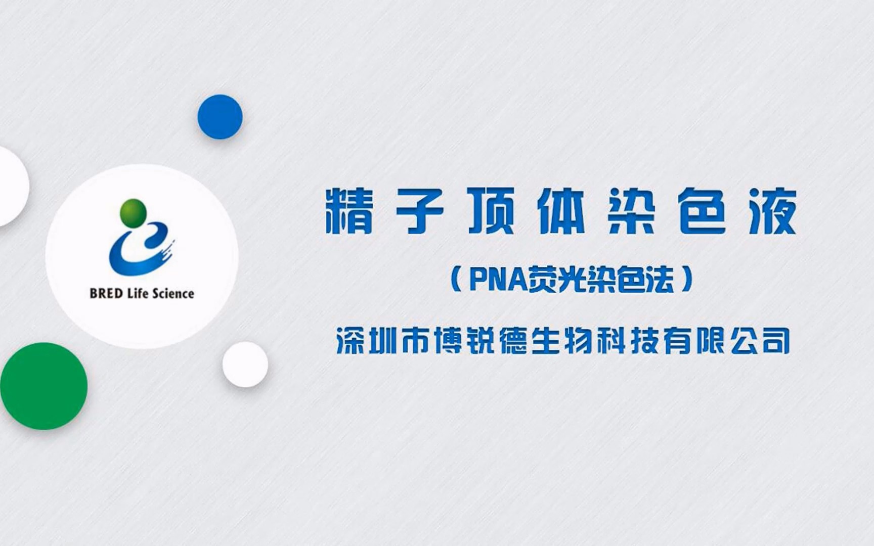 博锐德-精子顶体染色液(PNA荧光染色法)