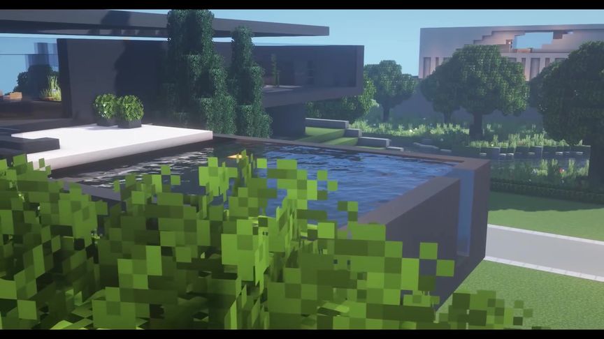 我的世界海景别墅详细建造教程#我的世界