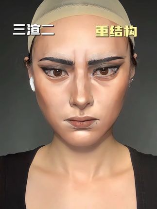 我看是谁还没有学会万能cos公式!#美术生化妆 #cos妆教程 #妆容公式 ...