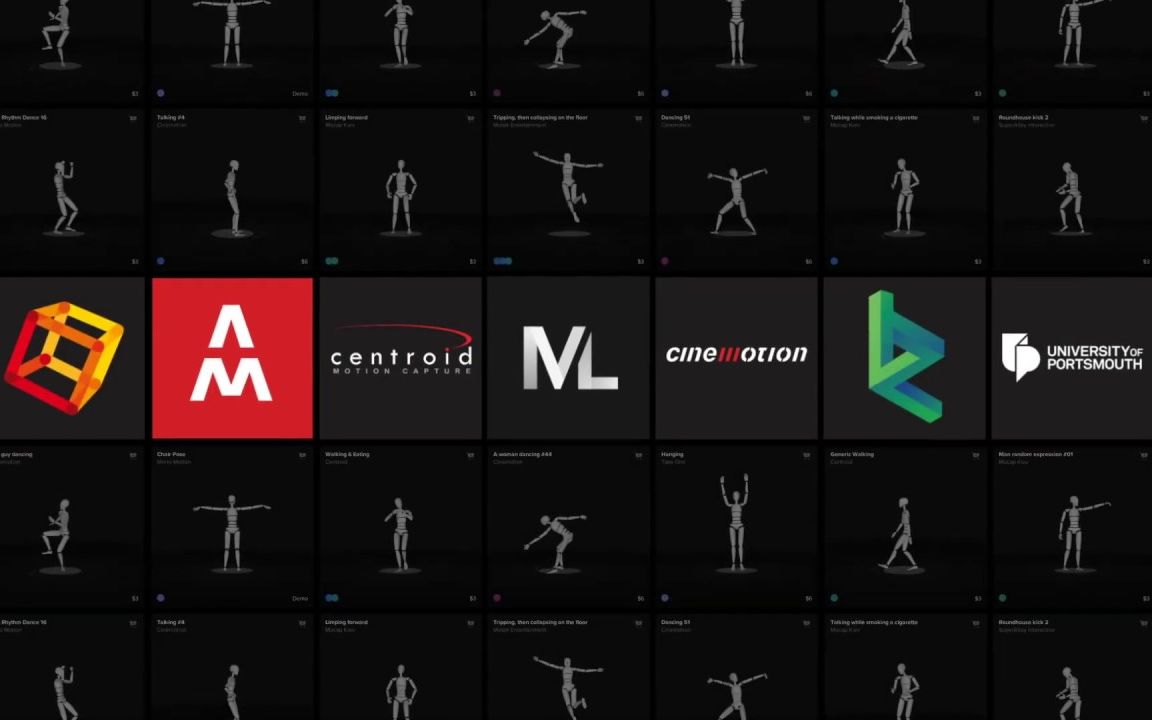 Autodesk Maya 2020.1- Rokoko Motion Library运动捕捉库