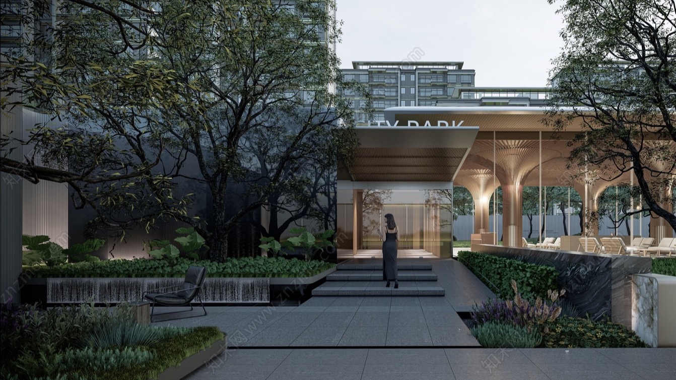 SU精细化模型 轻奢 华润示范区 成都青羊华润