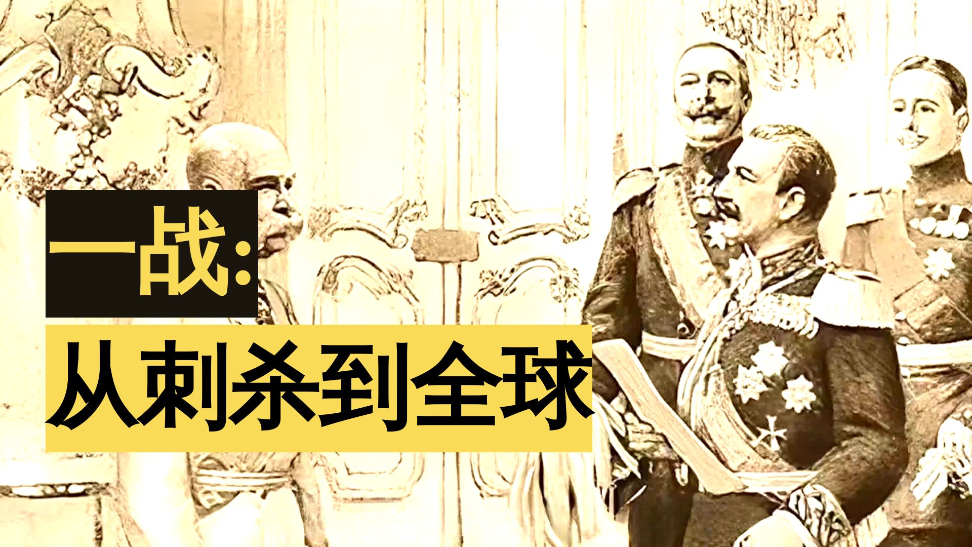从刺杀到全球大战,第一次世界大战的整个起因和过程!一口气带你看完#...