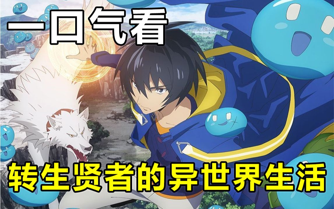 一口气看完【转生贤者的异世界生活】社畜穿越异世界成救世贤者,看...