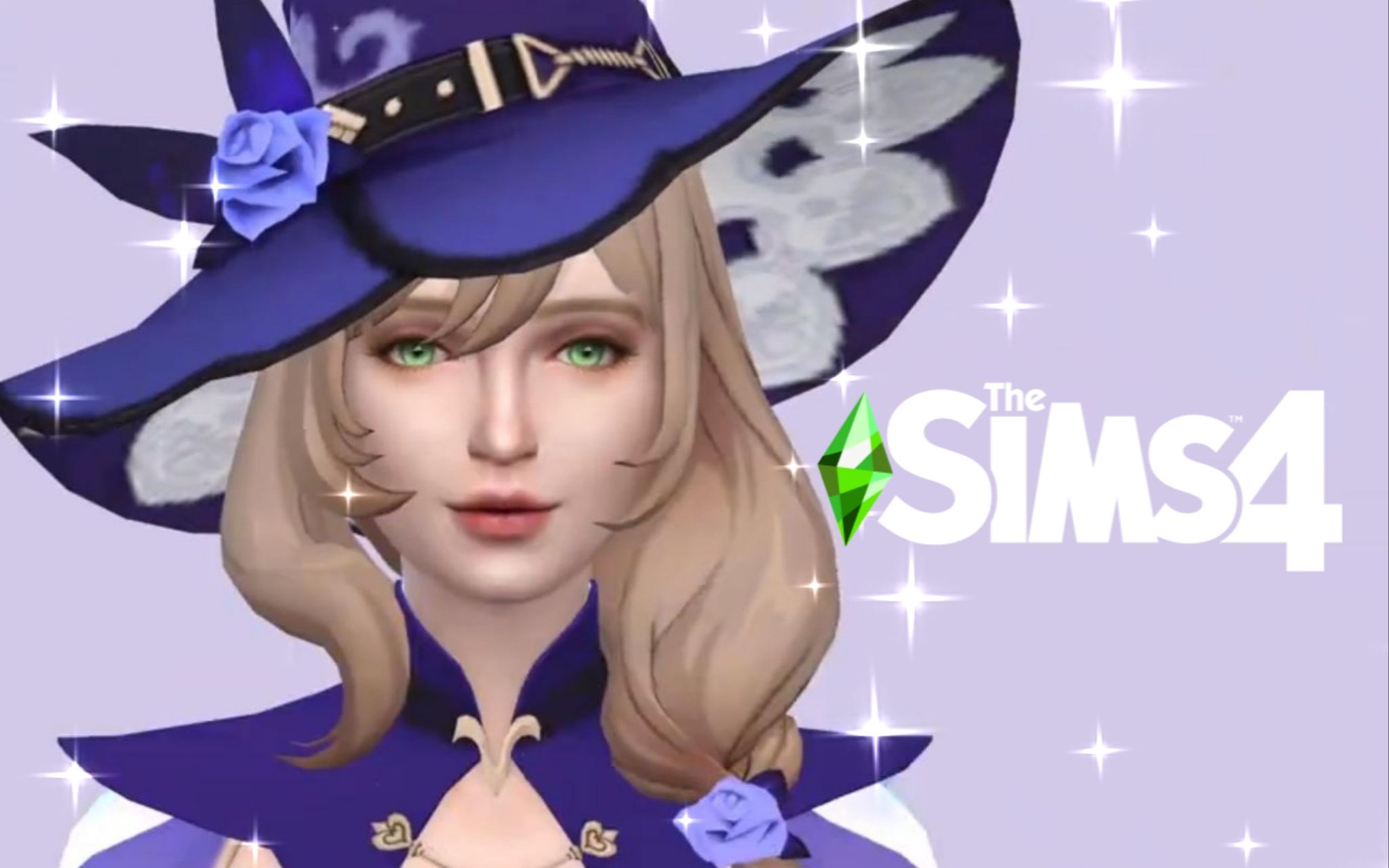 用模拟人生4捏出原神的【慵懒魔女——丽莎】ߔ� The Sims 4