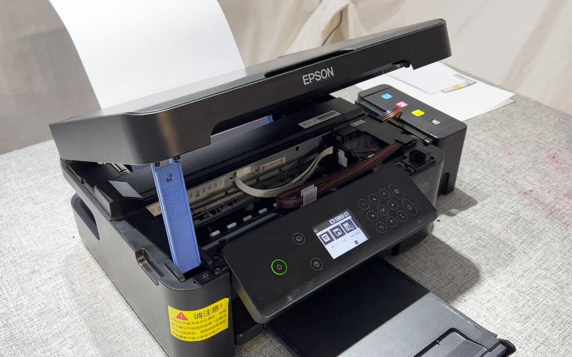 爱普生XP3100&4100连供打印空白处理教程