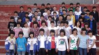 嘉祥县萌山初级中学 初三 五班 毕业留念
