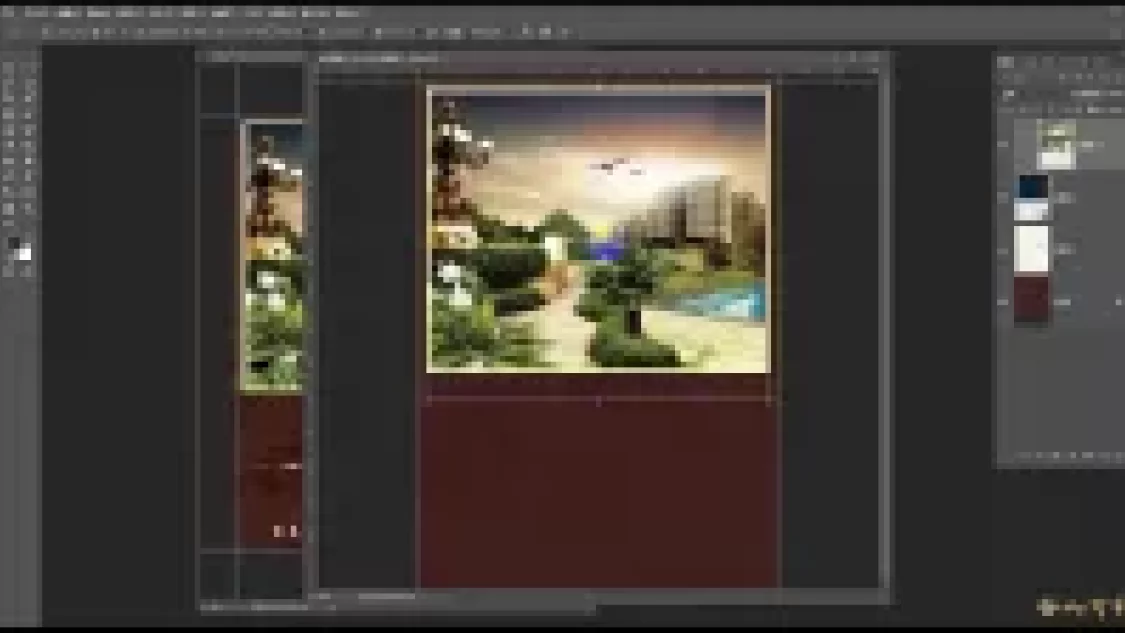73 Photoshop CC2017 房地产招贴广告设计案例 自学教程