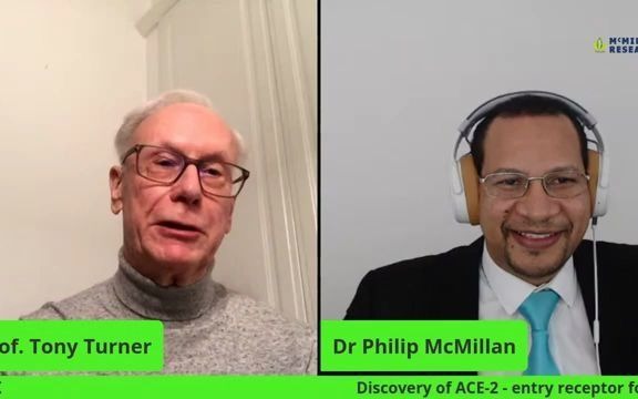 Anthony J Turner教授发现ACE-2受体