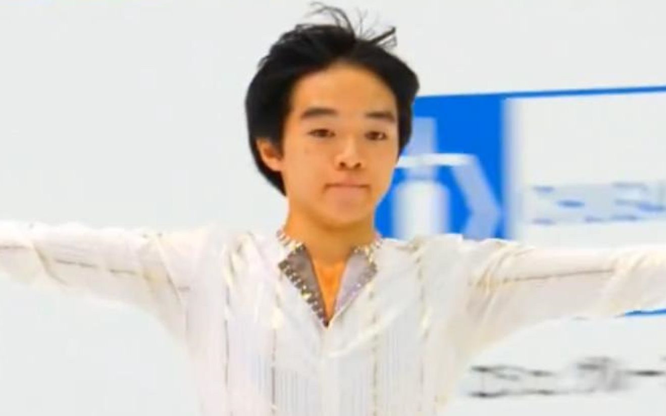 【键山优真】继羽生结弦和宇野昌磨之后日本男单花滑第三人!